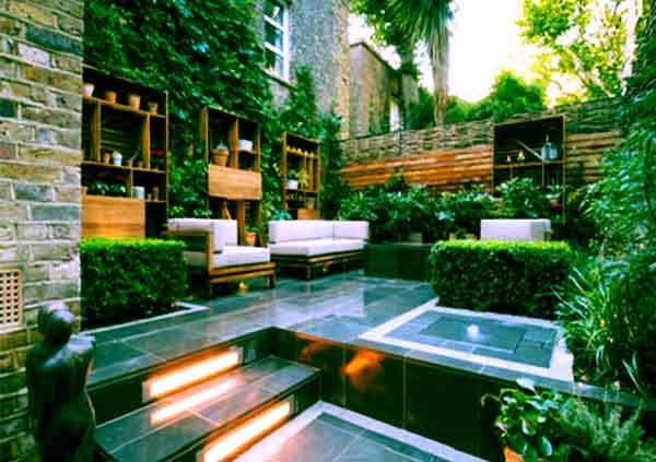 Taman Modern Contoh Desain Taman Terbaru ~ Taman Rumah