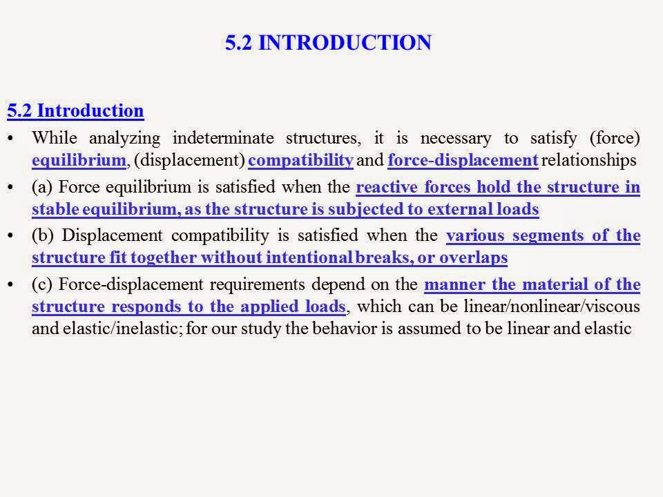 ANALYSIS OF INDETERMINATE STRUCTURES BY FORCE METHOD | Civil Engineers ...