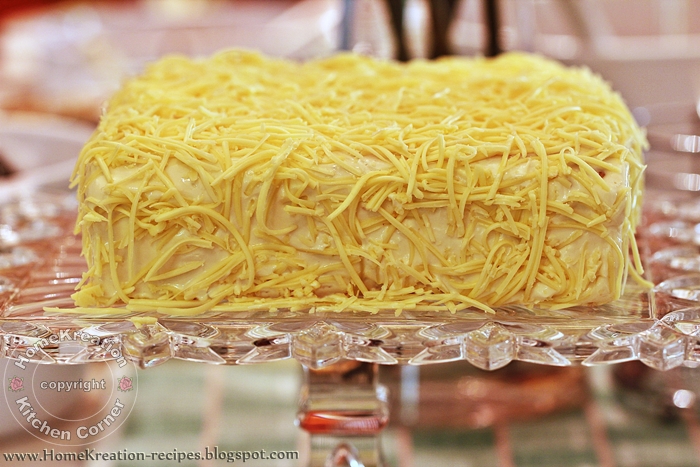 HomeKreation - Kitchen Corner: Snow Cheesecake (Kek Cheese Bersalji)