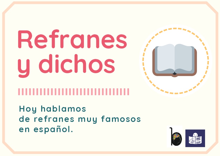 Aprendemos refranes y dichos
