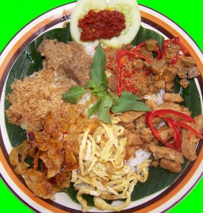 Nasi Langgi Komplit