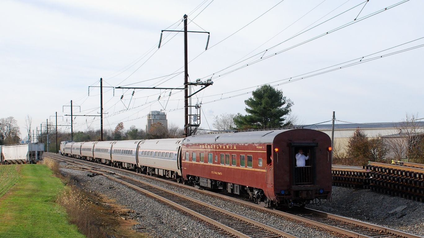 The Big Little Railroad Shop: Trackside in Mt. Joy on Amtrak's Keystone ...