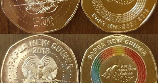 World Coin News: Papua New Guinea 50 toea 2018 - APEC Summit