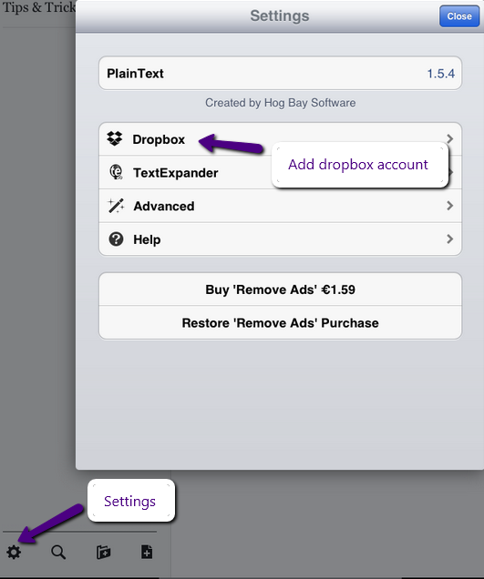 Teaching with Apps: Plain Text - Dropbox Text Editing - Free