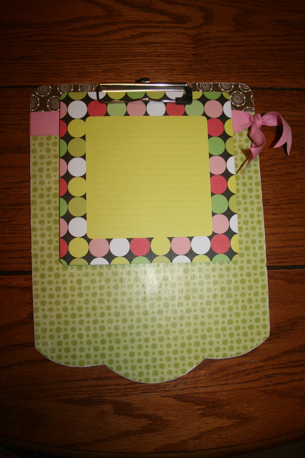 Decorated Clipboard{Well, How Nice!}