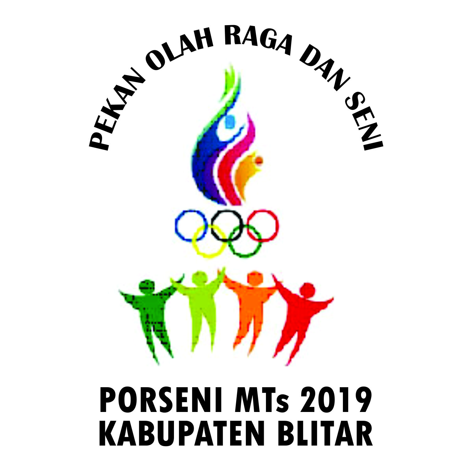 Logo Porseni Mts 2019 - SMP MTs Pendidikan Menegah