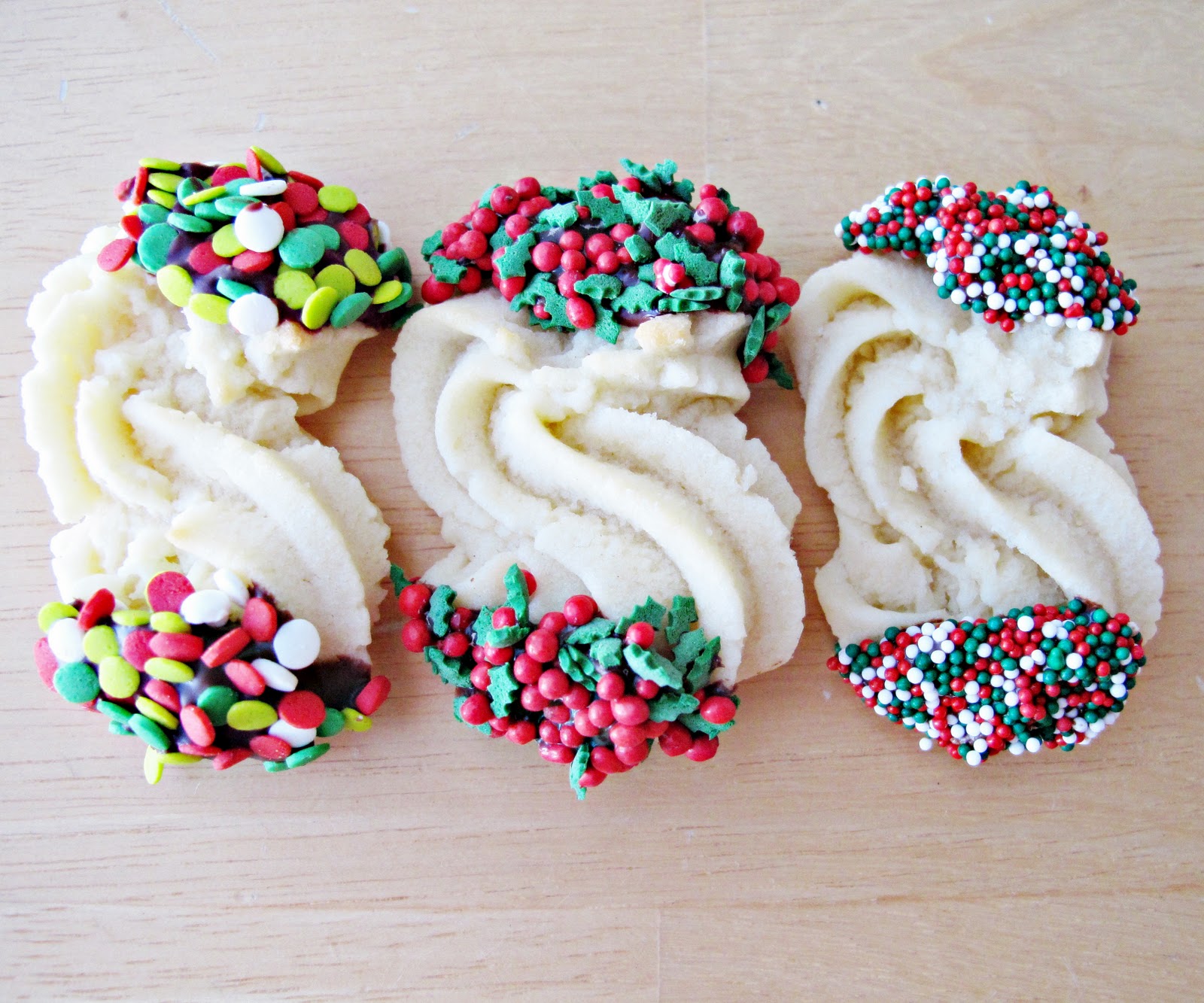 Left of Spoon: sprinkle snakes