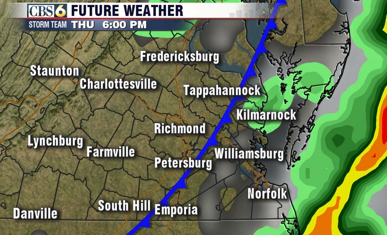 CBS 6 Storm Team Blog: 04/27/11