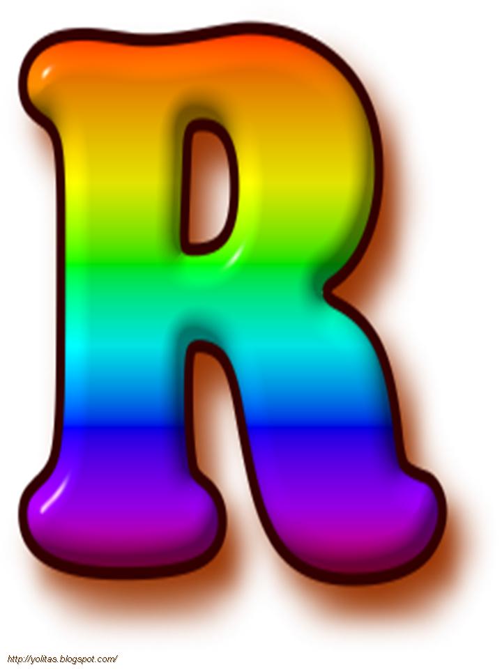 Alfabeto arco iris. - Oh my Alfabetos!