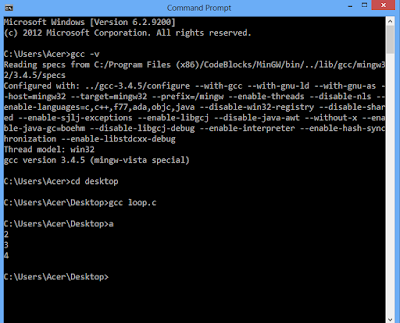 code4change: Running a C-Program using the Command prompt on Windows
