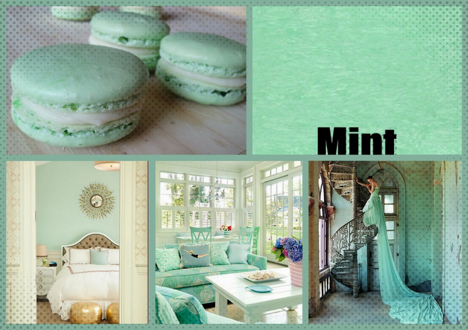 Perlas y Coco: Verde Mint