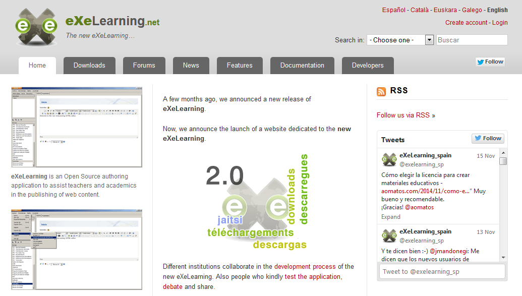 eXeLearning: una herramienta de autor gratuita & funcional