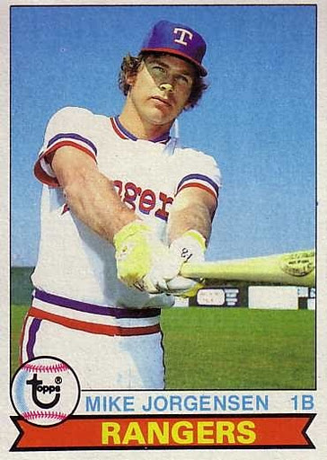 1979 Topps: #22 Mike Jorgensen, Rangers