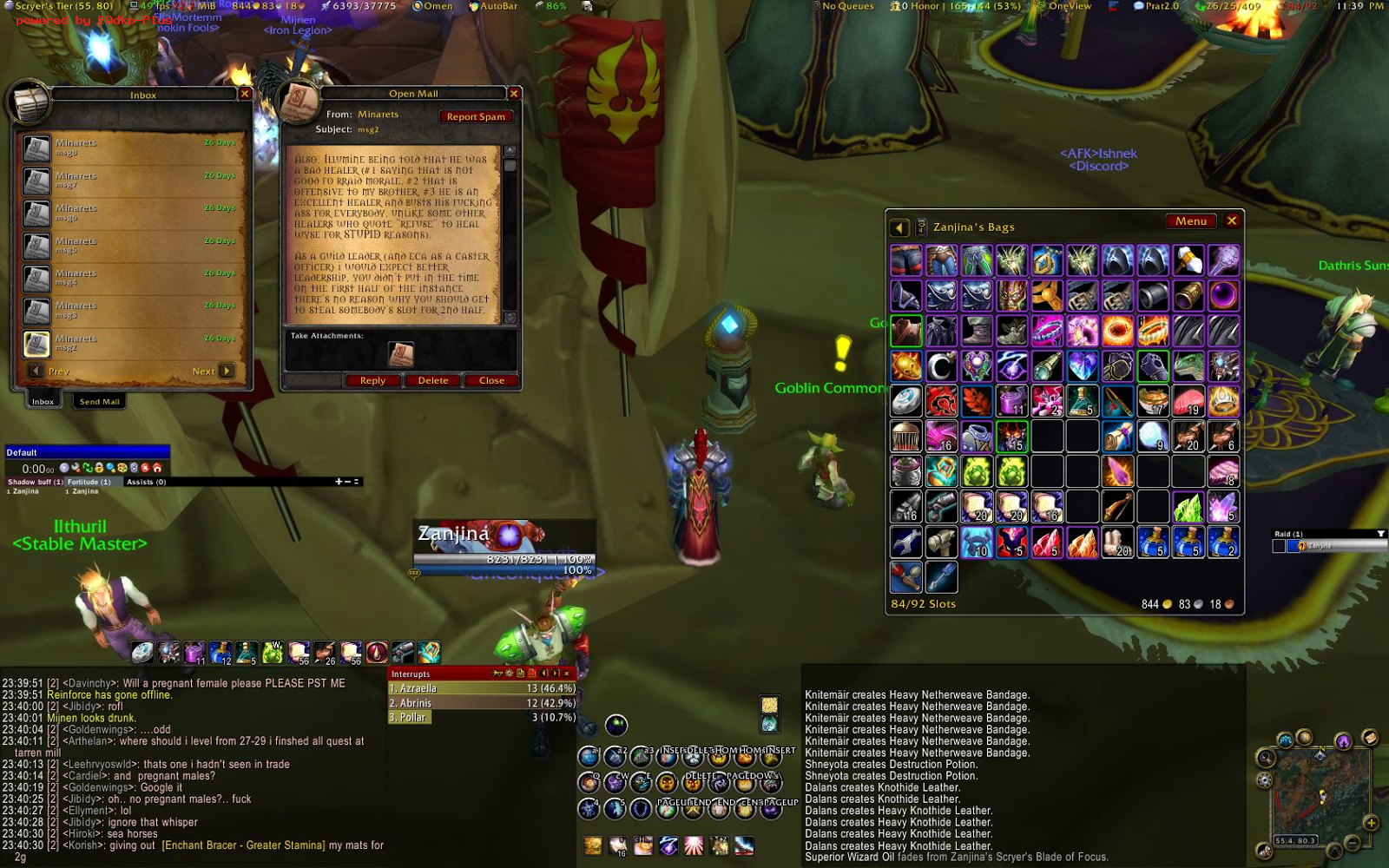 Eight Years in Azeroth: Red Flags