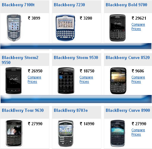 Blackberry Price List 2011 with pictures