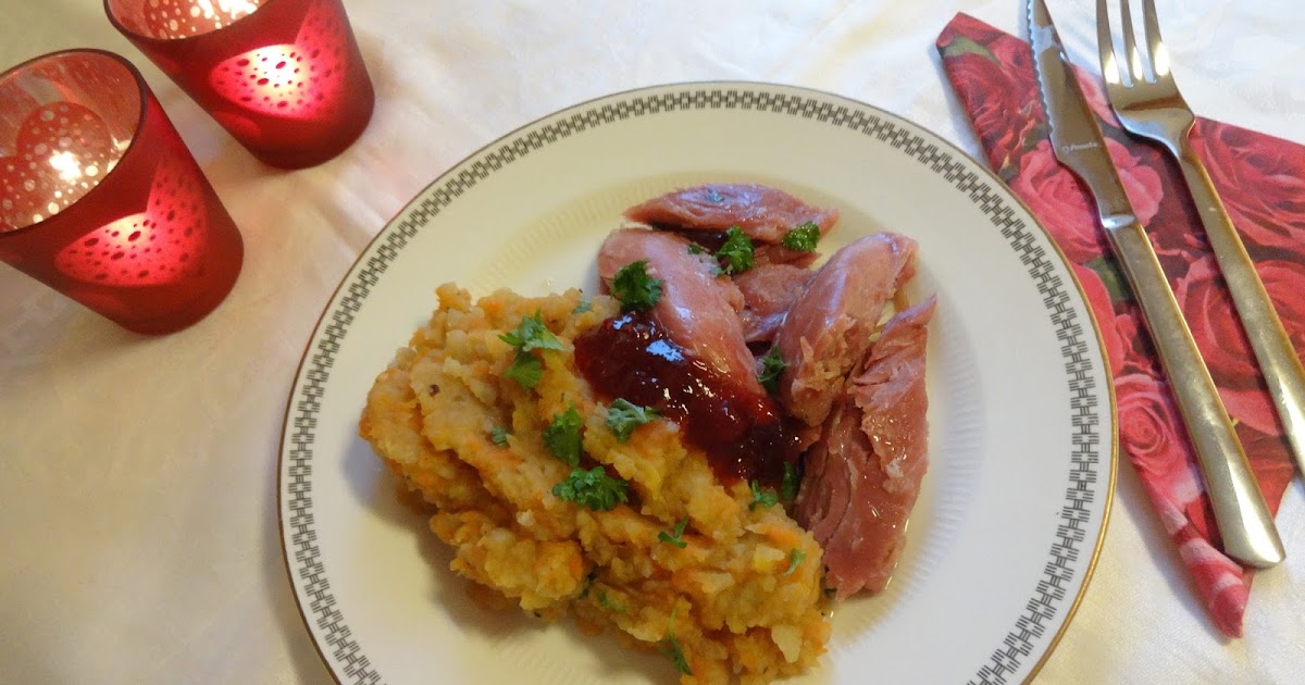 Edels Mat : One-Pot Crock-Pot svineknoke med rustikk rotmos