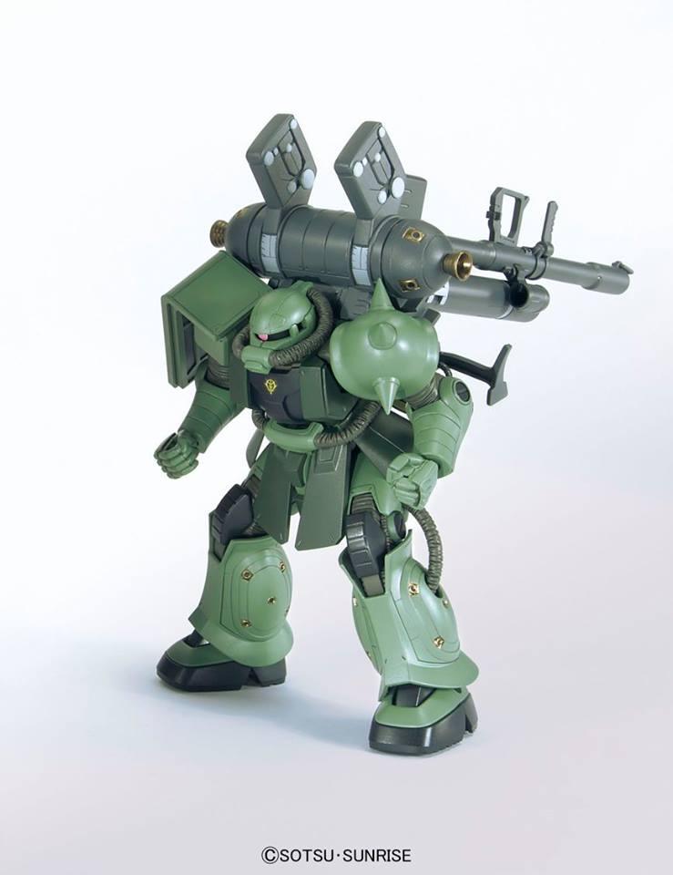 GUNDAM GUY: HG 1/144 Zaku II + Big Gun [Gundam Thunderbolt Anime Ver ...