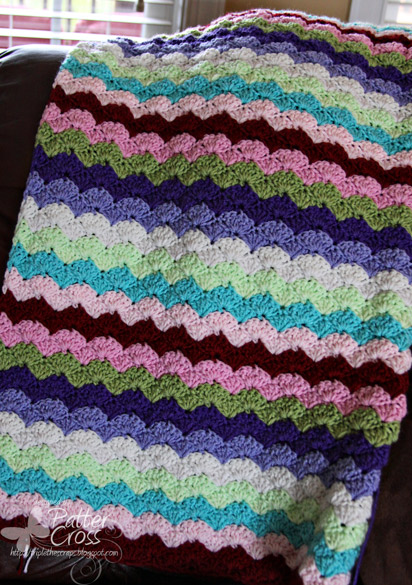Triple the Scraps: Colorful {Crochet}