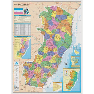 PROFESSOR BRUNO BARROS: Mapa Mudo do Espírito Santo