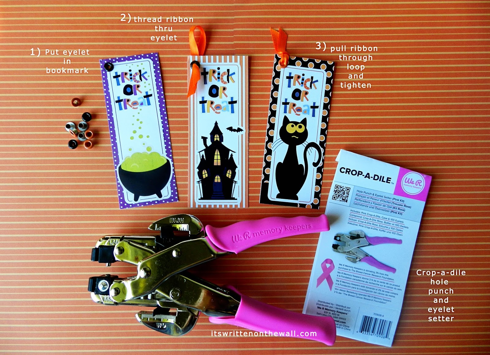 It's Written on the Wall: A Halloween Treat for the Kids-Bookmarks Make ...