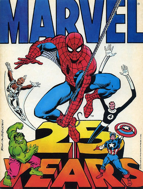 Marvel Comics of the 1980s: 1985 - Marvel's 25th Anniversary by John ...