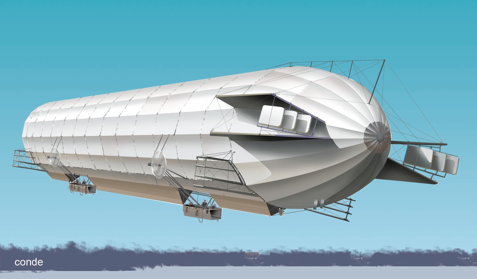 cromos m. conde: ZEPPELIN LZ-3