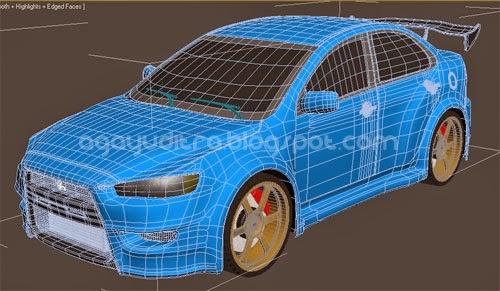 Aga Yuditra Blog: Tutorial Modeling Mobil (Car Modelling) 3ds Max