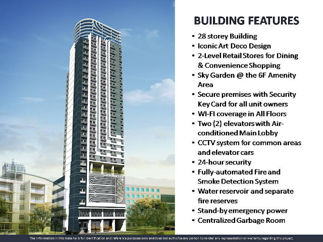 Space Manila Condominium: Building Features And Fact Sheet