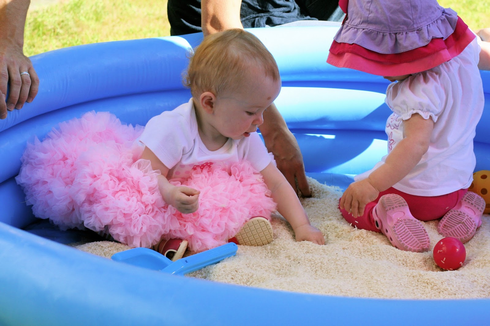 Super Easy Sensory Play: Rice Play