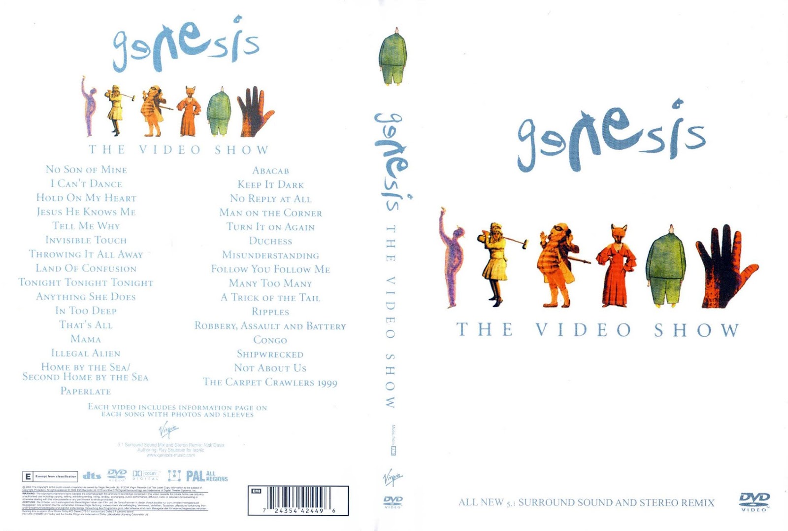 ¡Cuidado que hay ropa tendida!: Genesis - The Video Show - 2004
