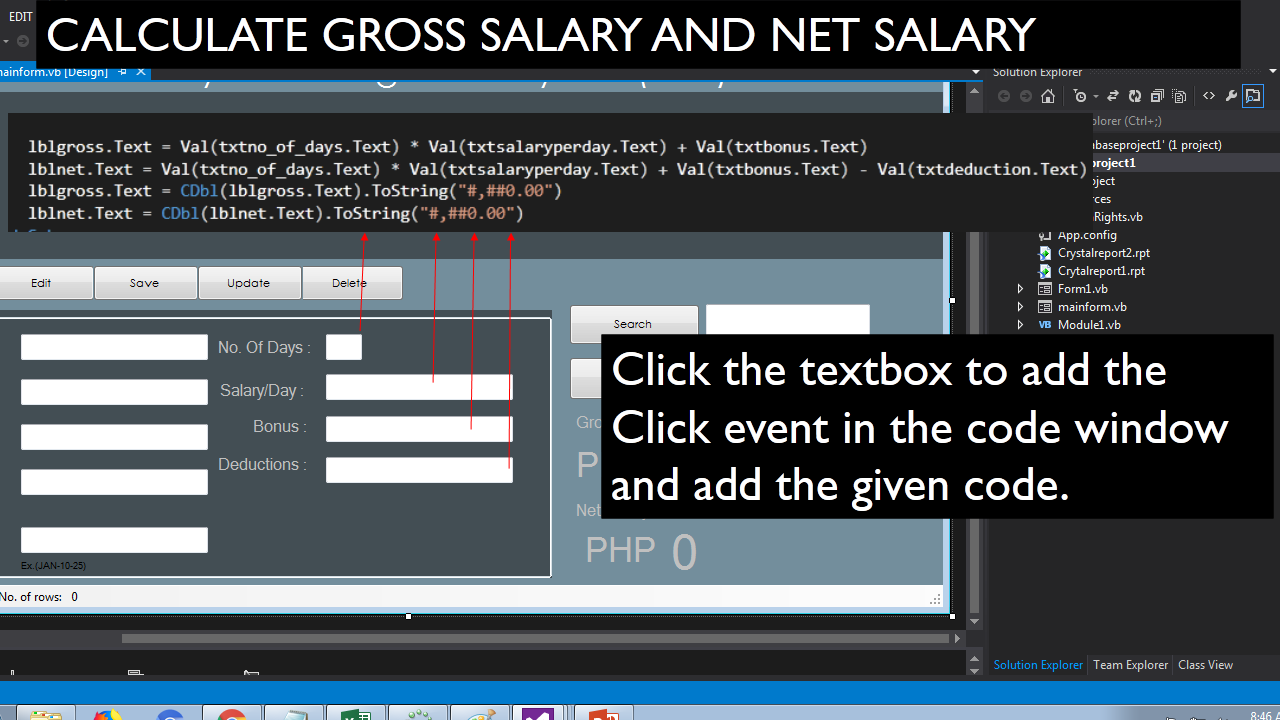 CS Basic Tutor : Activities for students: Connecting MS Access Database ...