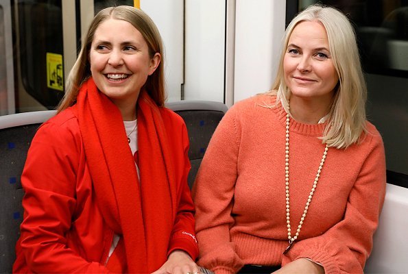 Crown Princess Mette-Marit's Literary Metro Ride, 2nd day