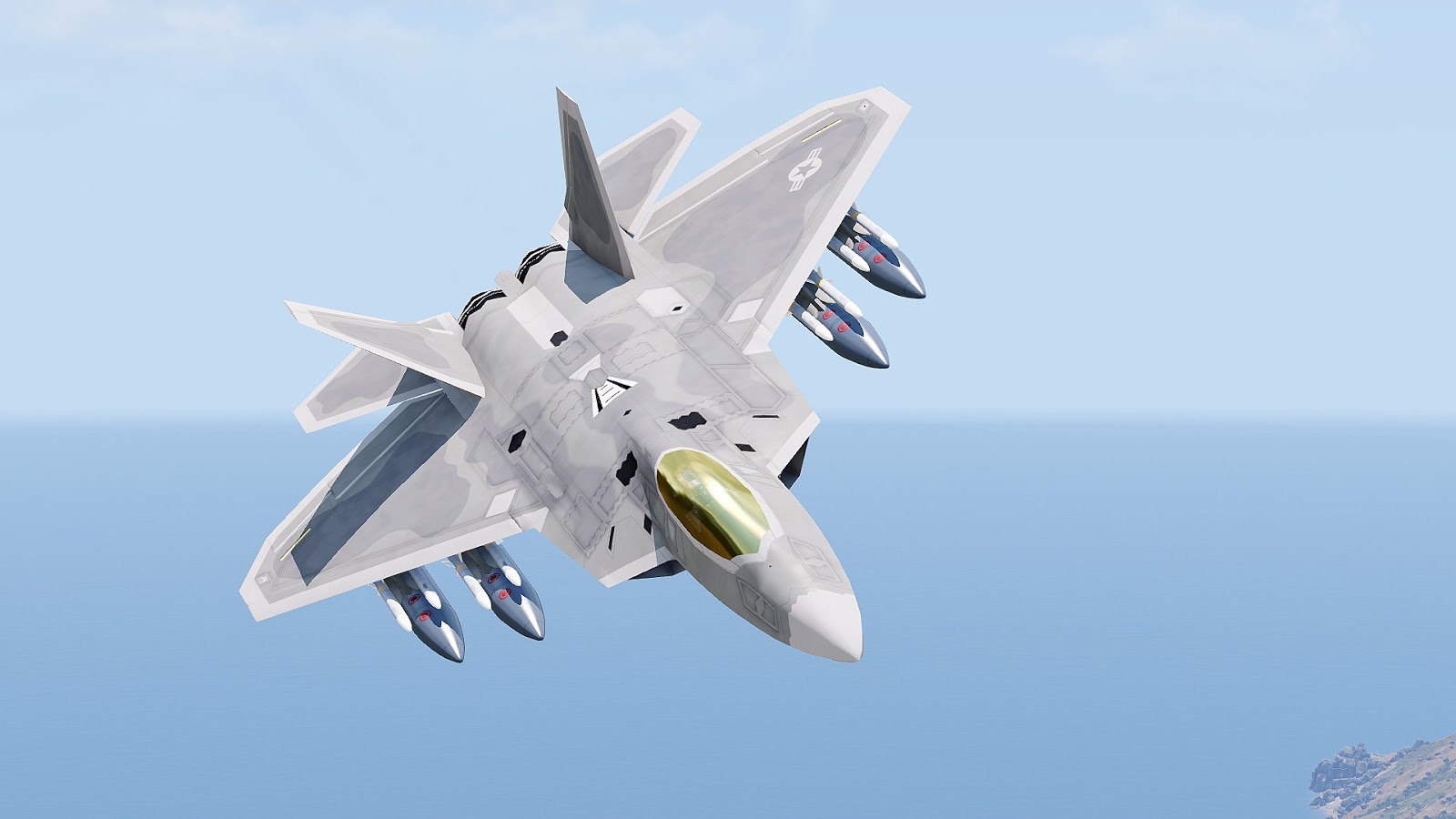 Arma 3 用の F-22 Raptor MOD で外部パイロンを作製中 | 弱者の日記^^ - Arma 3 MODとアドオン紹介