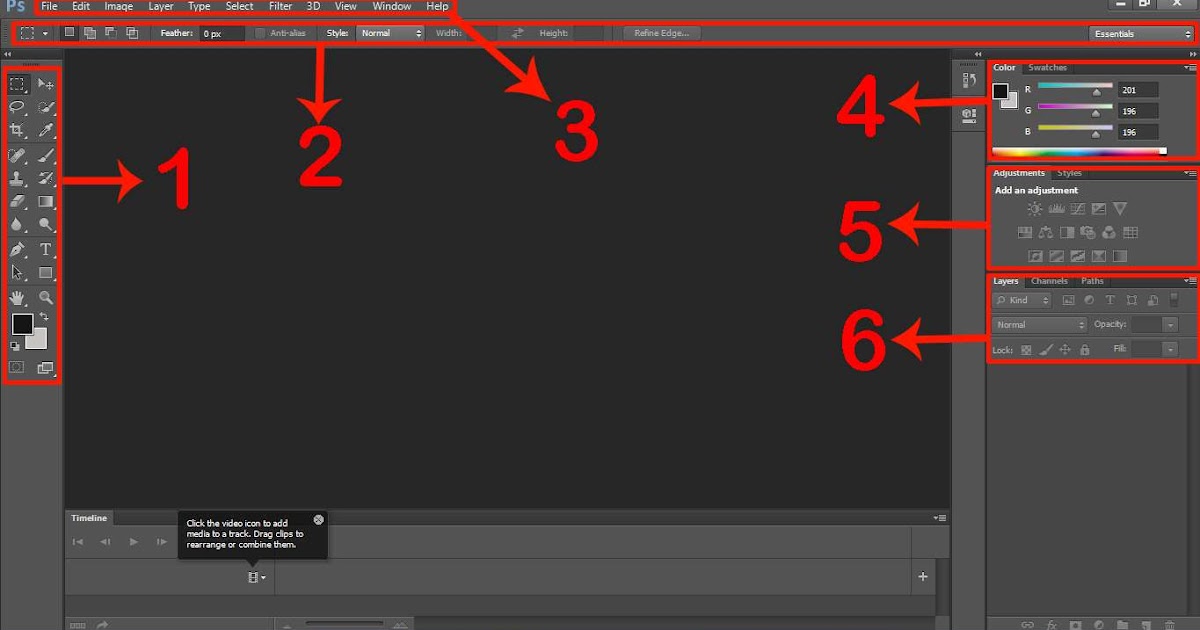 Mengenal Panel Tools Pada Photoshop Cs6 Budi Daily Life