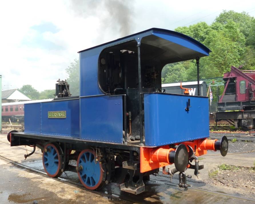 Sentinel Steam Loco 7109: Sentinel Conversion Loco Steams Again (1)