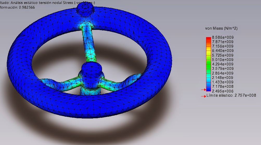 Project Rubén SolidWorks,Catia&Inventor: Steering wheel