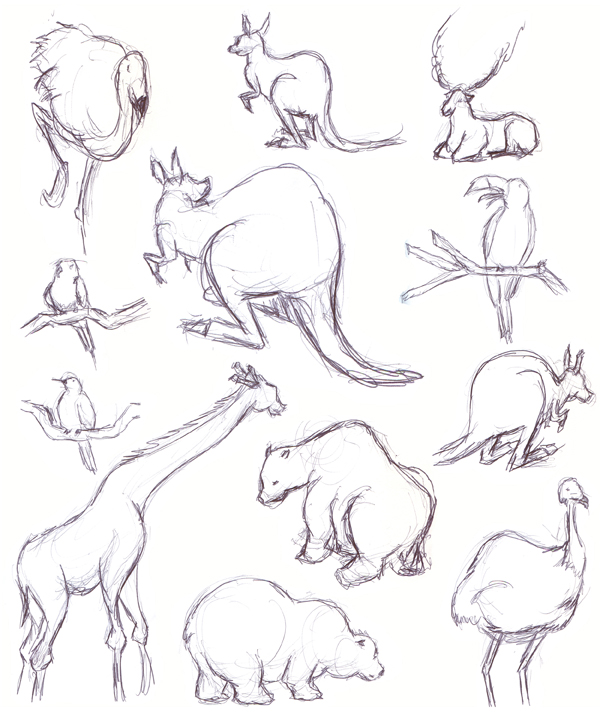 Animation and Things: Quick Sketch's