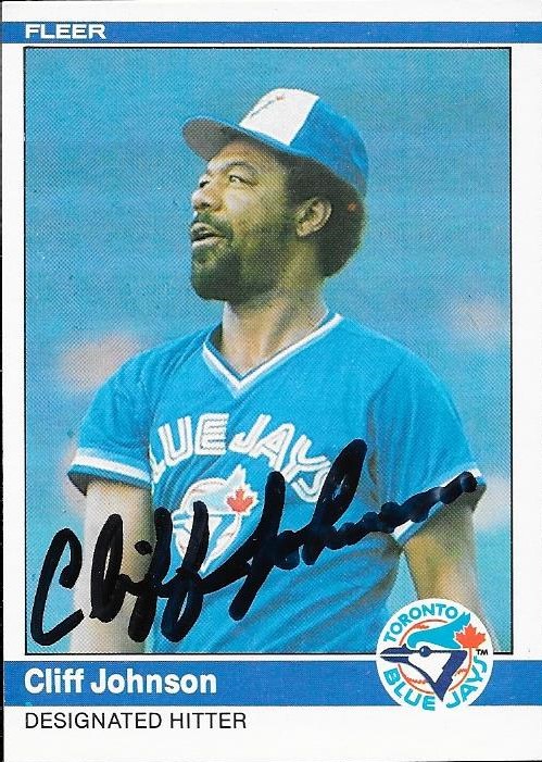 foul bunt: TTM Success - Cliff Johnson