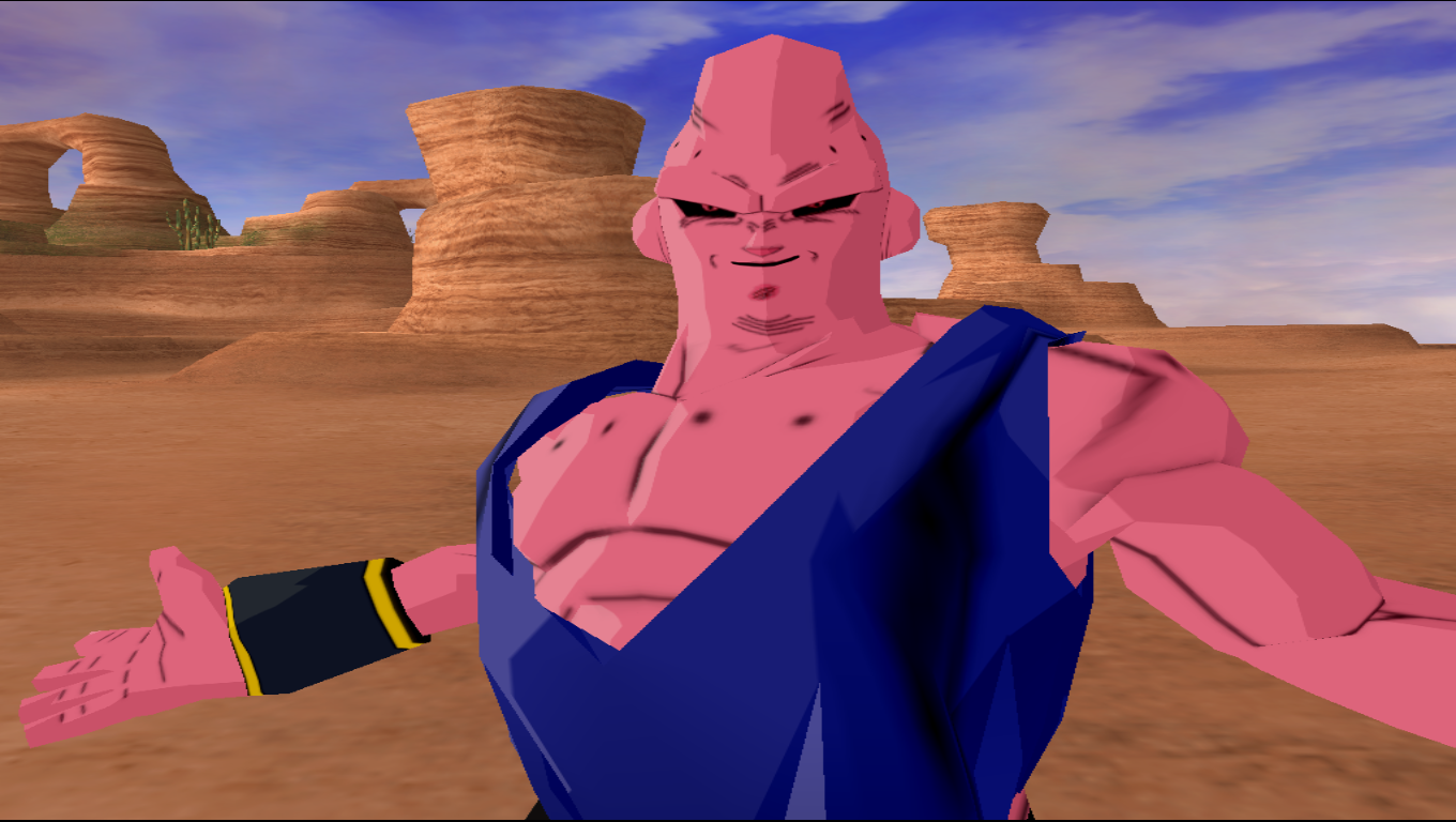 mods dbz BR: super buu absorbs vegeta