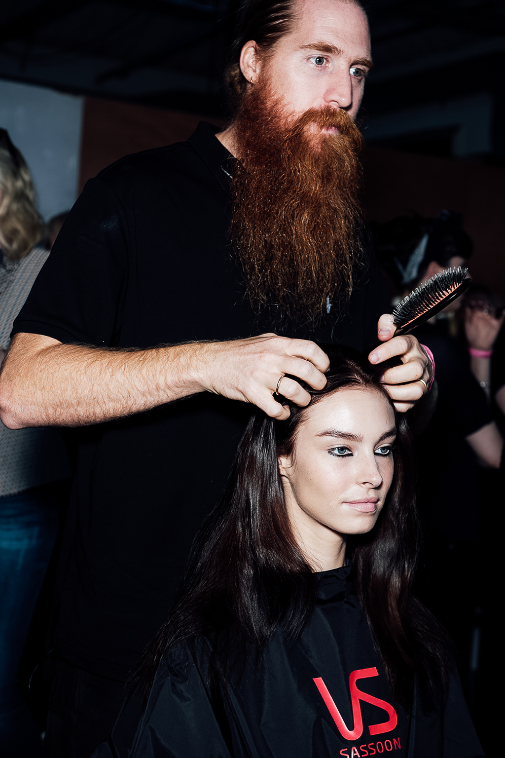 Backstage at LFW - Issa & Joseph | Mademoiselle Robot