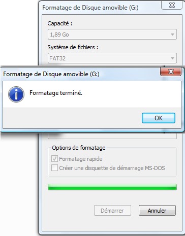 Netduzero: Formatage : Physique et Logique
