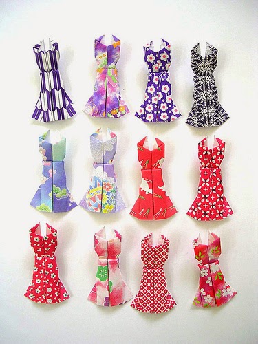 origami clothing ~ art classes kids