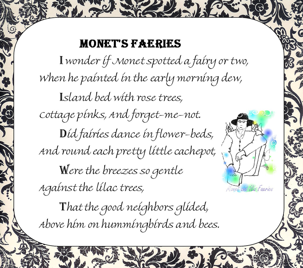 A SCRAPBOOK OF INSPIRATION: Monet Inspiration