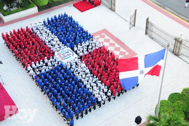 Los Símbolos Patrios De La República Dominicana.