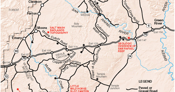 The Southwest Through Wide Brown Eyes: Oh Swell, the San Rafael Reef.
