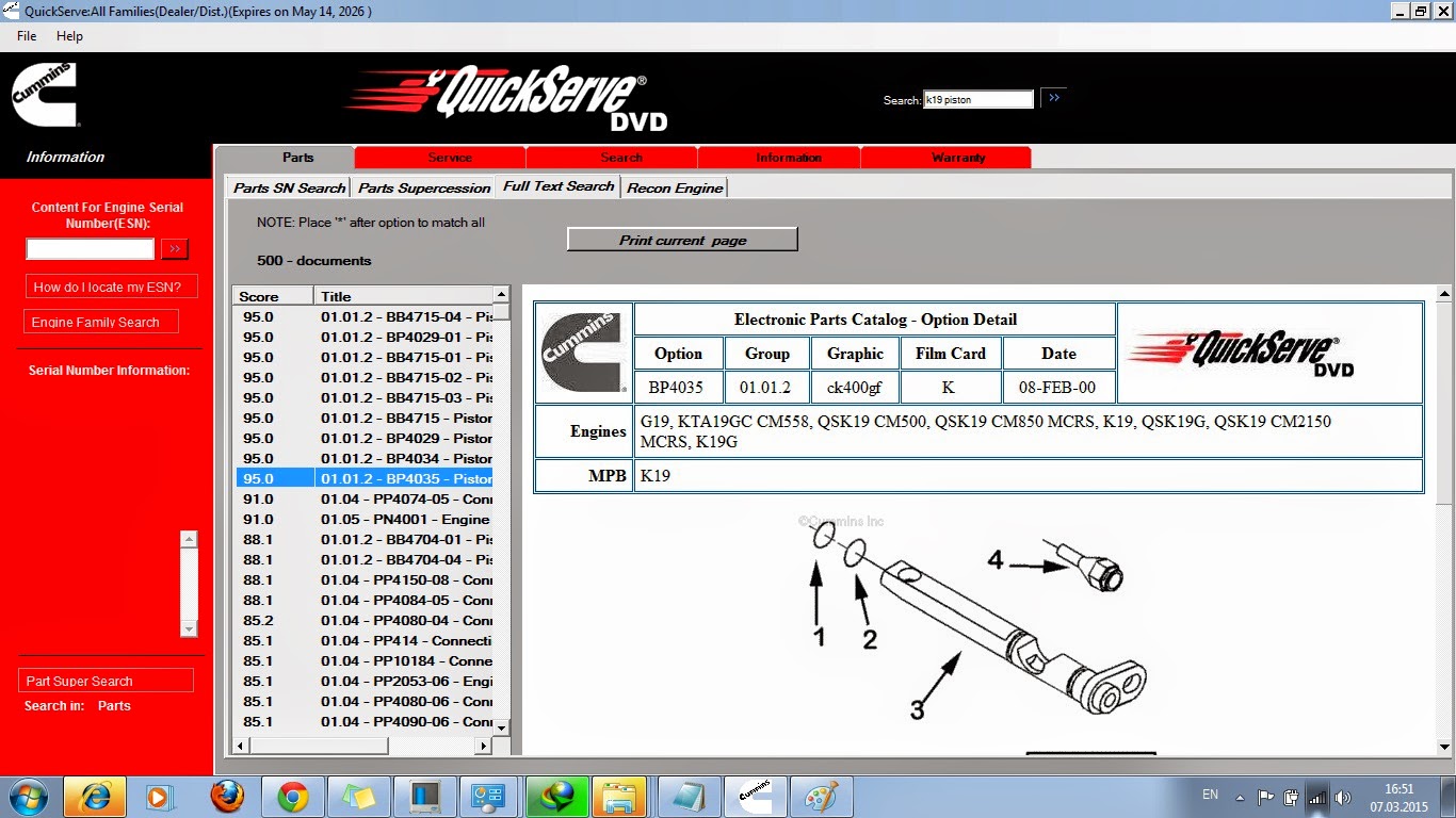 Cummins QuickServe DVD All Families Engines - AutoPartsCatalogue