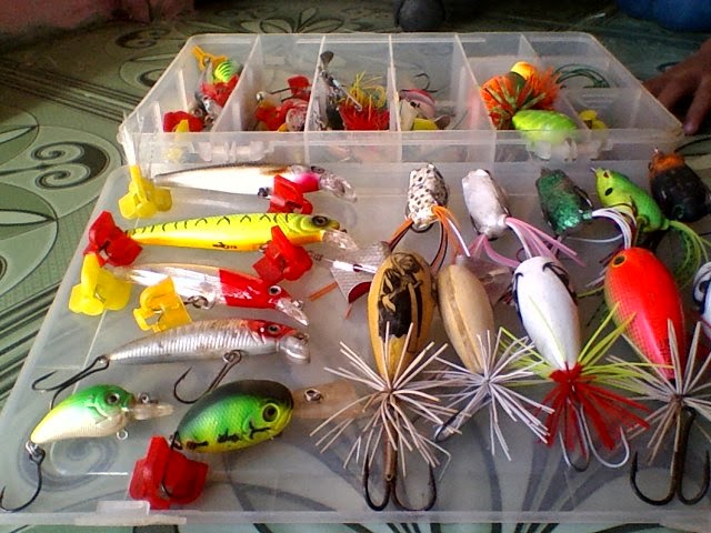 Belajar Mancing: Macam macam umpan palsu untuk ikan gabus