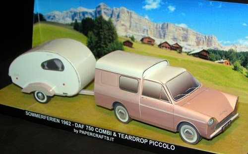 Papercraft - Daf 750 Combi - Papercraft4u | Free Papercrafts, Paper ...