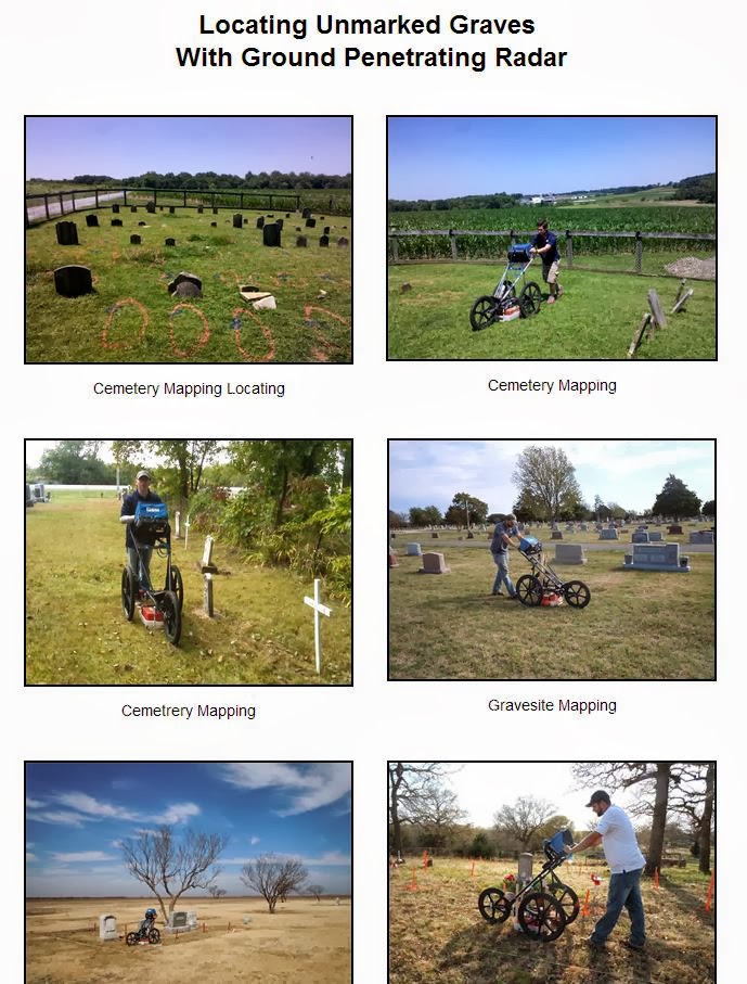 UpFront with NGS: Using Radar To Do Cemetery Mapping and Find Unmarked ...