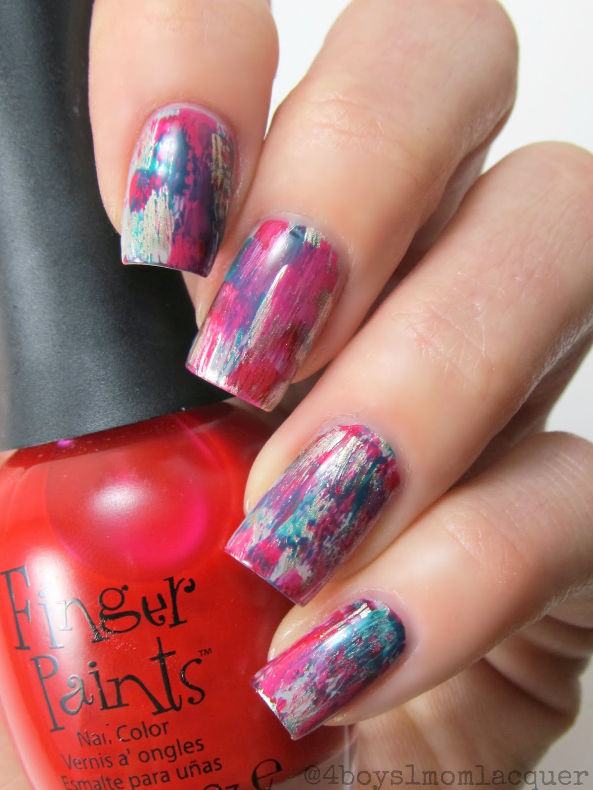 Welcome: Distressed Nail Art